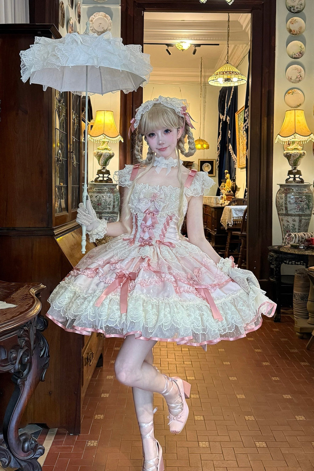 Dreamwing Ballet Doll Sweet Lolita JSK – Kawaii.Shop